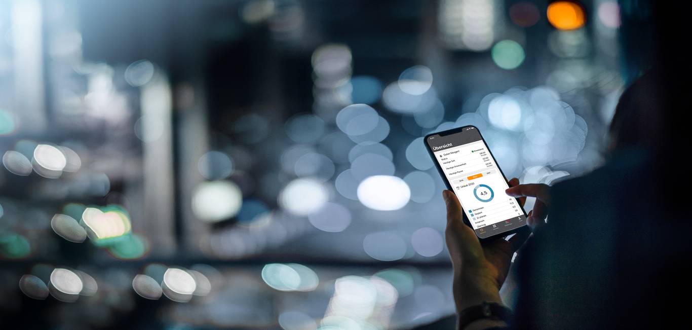 ATOSS mobile time tracking software